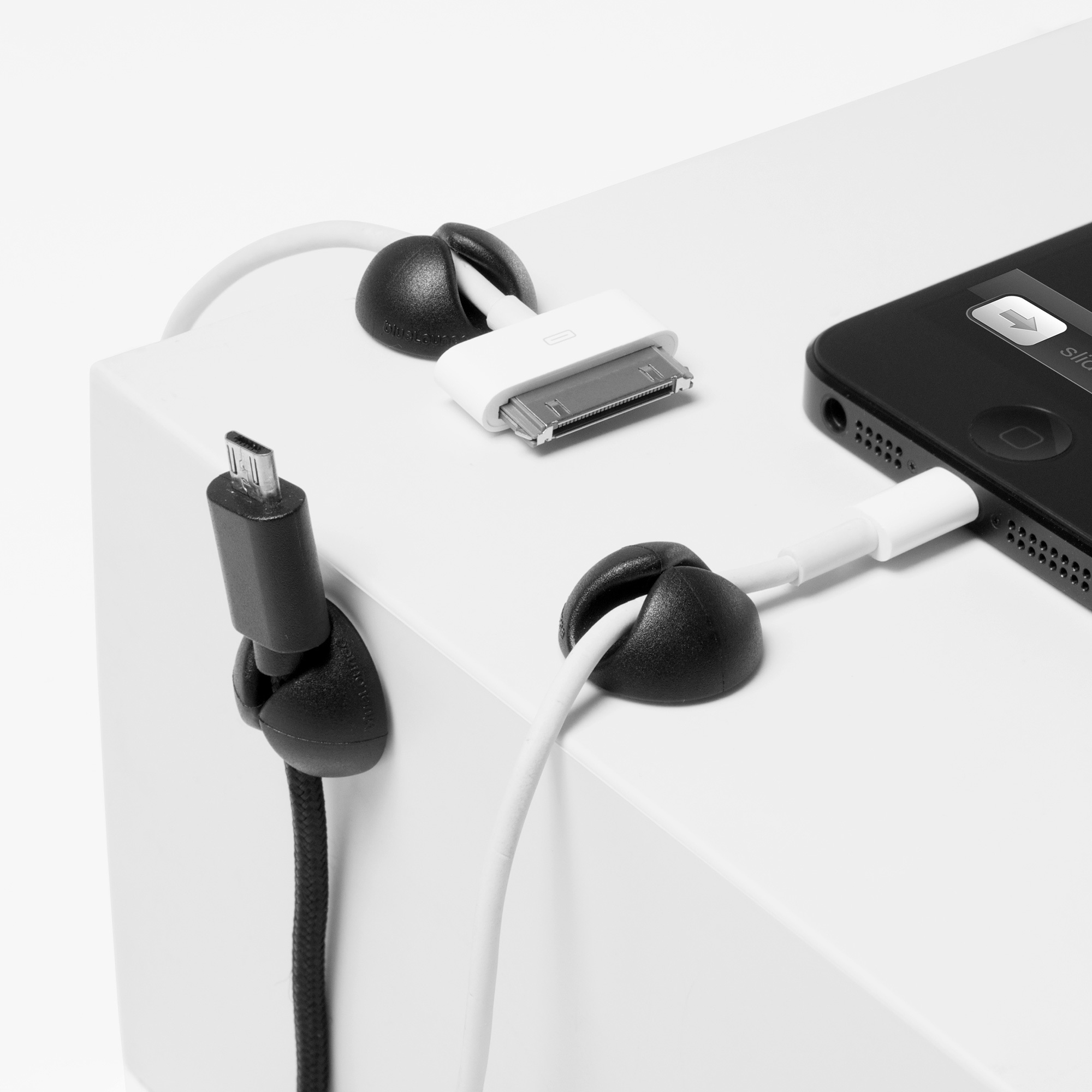 Bluelounge CableDrop Mini noir